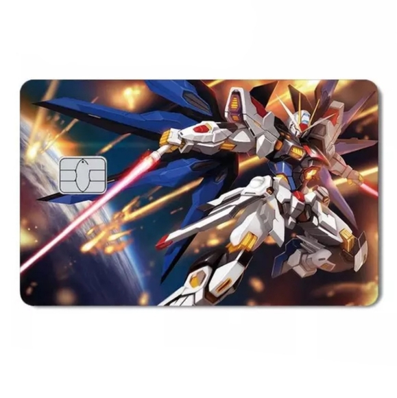 Accessories | 22 Gundam Credit Card Skin Sticker | Poshmark